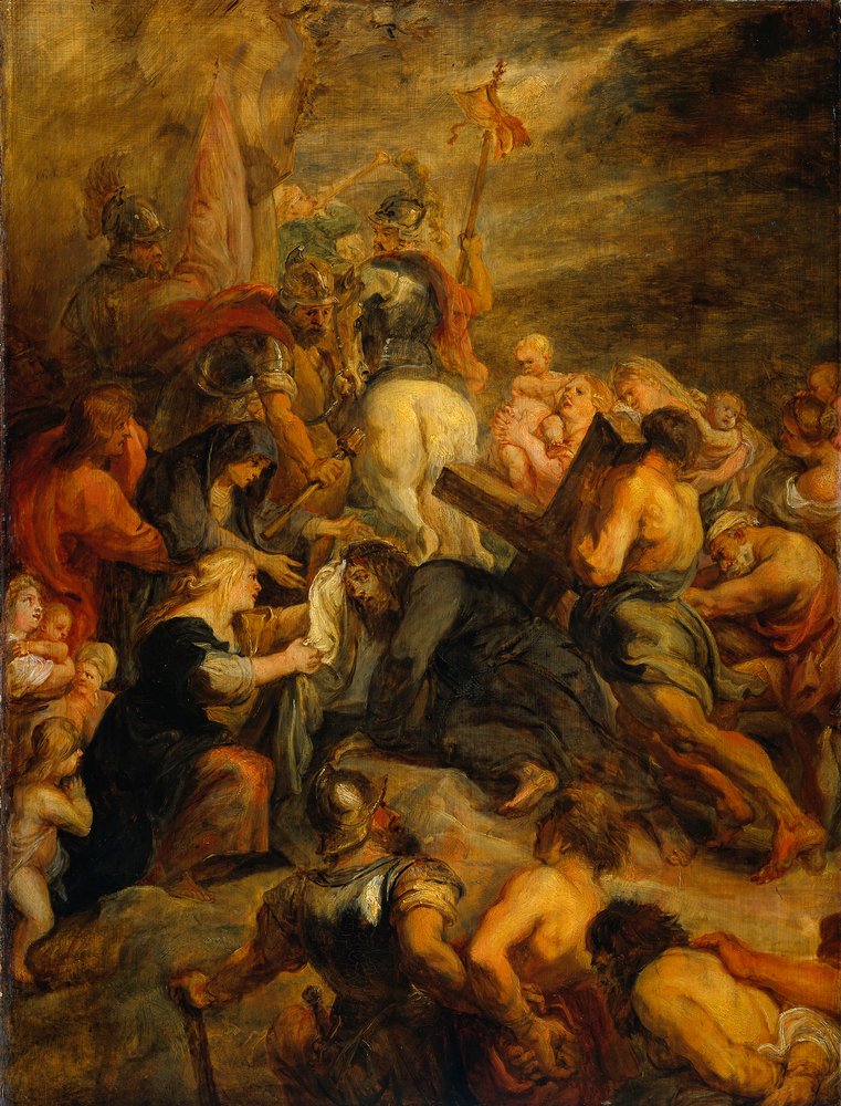 Carrying of the Cross by Peter Paul Rubens: Fine art print